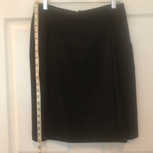 Evan Picone | Skirts | Black 2 Inch 10worsted Wool Skirt | Poshmark